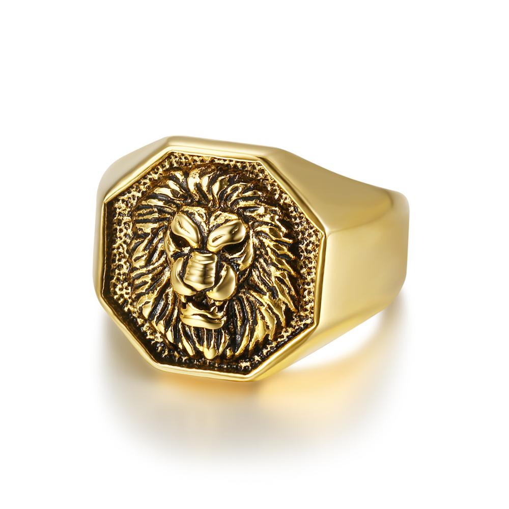 Guldring Herr Lejonhuvud – Pride of Lions